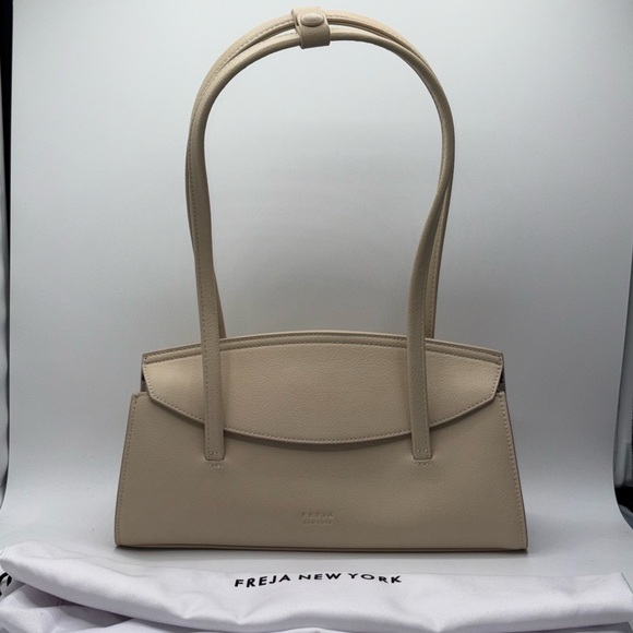 Freja New York | Bags | Freak New York Cream Handbag | Poshmark